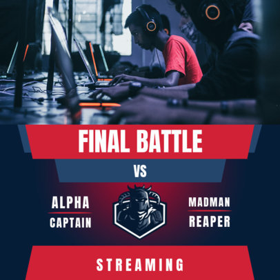 Placeit - Inviting Instagram Post Design Creator for a Gaming Match