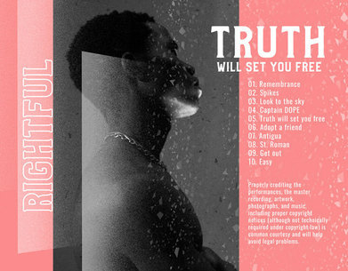 Placeit - Goth-Metal Album Back Cover Maker for a Punk Goth Album