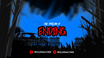 Placeit - Twitch Starting Soon Screen Design Maker for Horror Game ...