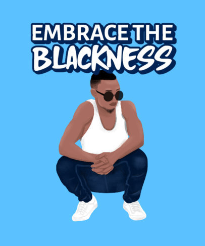 Placeit - T-Shirt Design Creator with a Cool Woman Graphic