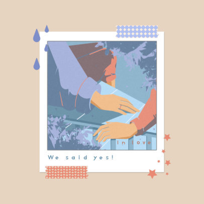 Placeit - Pop Album Cover Generator Featuring an Instant Picture-Style ...