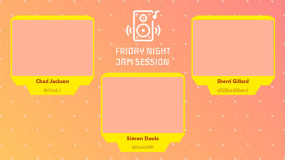 Placeit - Colorful Twitch Overlay Creator for a Gaming Tournament with ...