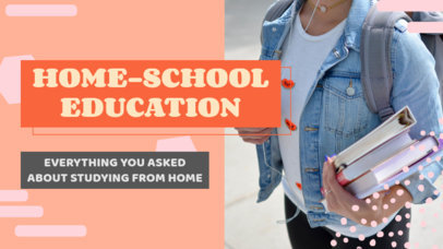 Placeit - YouTube Thumbnail Design Generator with a Kids' Education Theme