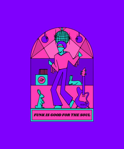 Placeit - T-Shirt Design Creator for Punk Music Fans