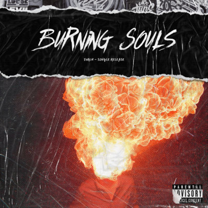 Placeit - Album Cover Art Generator for Heavy Metal Music Projects