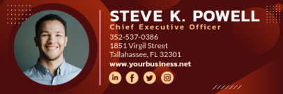 Placeit - Email Signature Template for Human Resources Staff