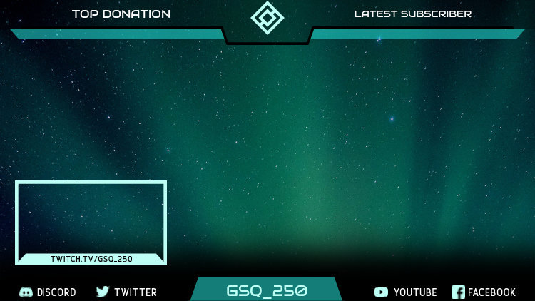 Placeit - Space-Themed Twitch Overlay Creator Inspired by Destiny 2