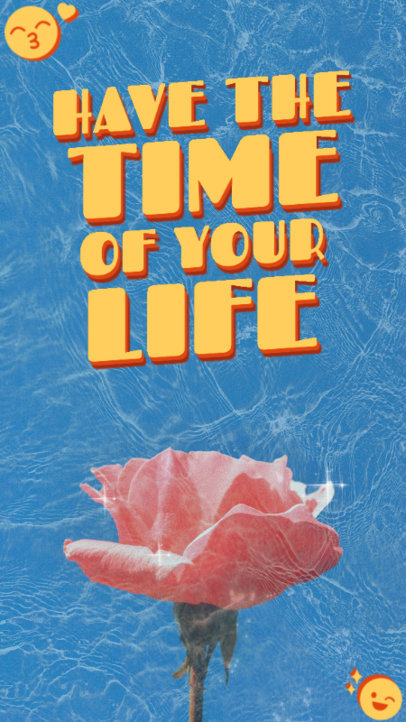 Placeit - Girly Instagram Story Design Template Featuring VSCO-Inspired ...