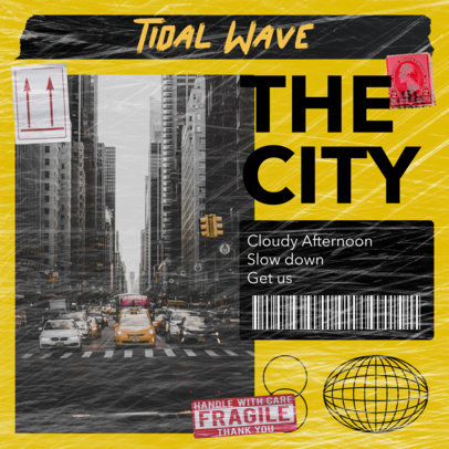 Placeit - Chill-Out Album Cover Generator Featuring a Pastel Color ...