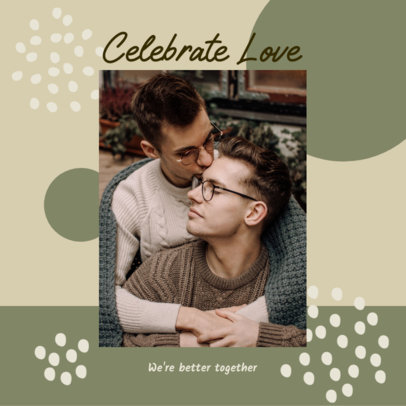 Placeit - Inclusive Instagram Post Design Template for Valentine's Day