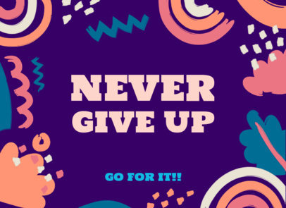 Placeit - Illustrated Greeting Card Generator with Colorful Doodles