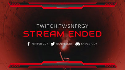 Placeit - Offline Banner Template for Twitch Streamers Featuring 8-Bit ...