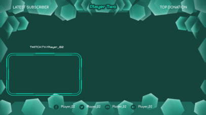 Placeit - OBS Stream Overlay Template for Esport Streamers Featuring a ...