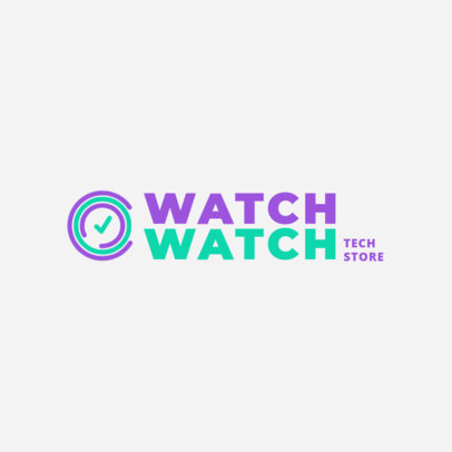 Placeit - Smart Watch Company Logo Generator