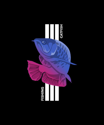 Placeit - Illustrated T-Shirt Design Creator with a Pixie Fish