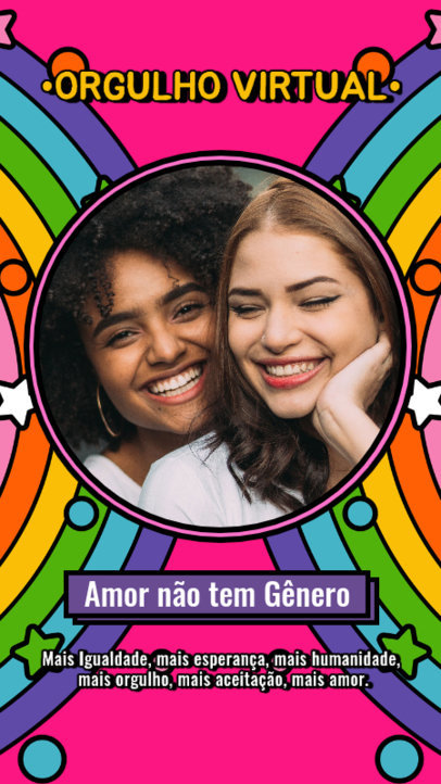 Placeit - Facebook Cover Template for LGBTQ Pride Month Featuring ...