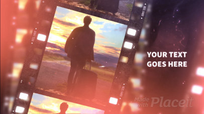 Placeit - Film-Themed Intro Maker to Promote a New Clothing Line